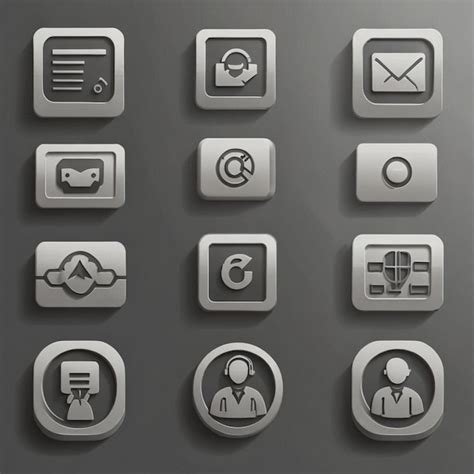 Simple Set Of Contact Us And Support Related Vector Flat Icons Ai