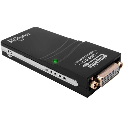 Plugable Usb 2 0 To Dvi Hdmi And Vga Video Graphics Uga 165