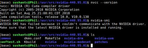 Nvidia Driver Issue In Cuda Installation On Ubuntu Linux Nvidia Developer Forums