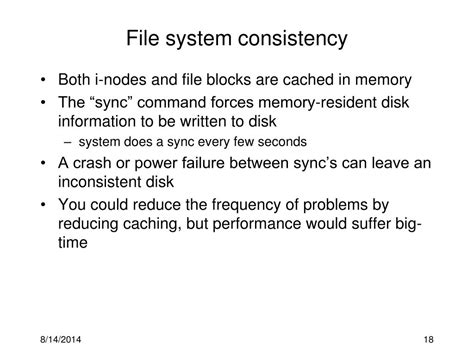 Ppt Cse 451 Operating Systems Winter 2010 Module 14 File Systems