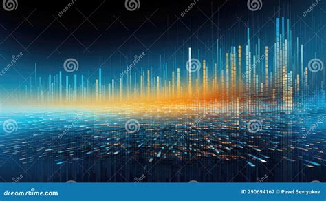Big Binary Sorting Landscape Stock Illustration Illustration Of Cell Wave 290694167