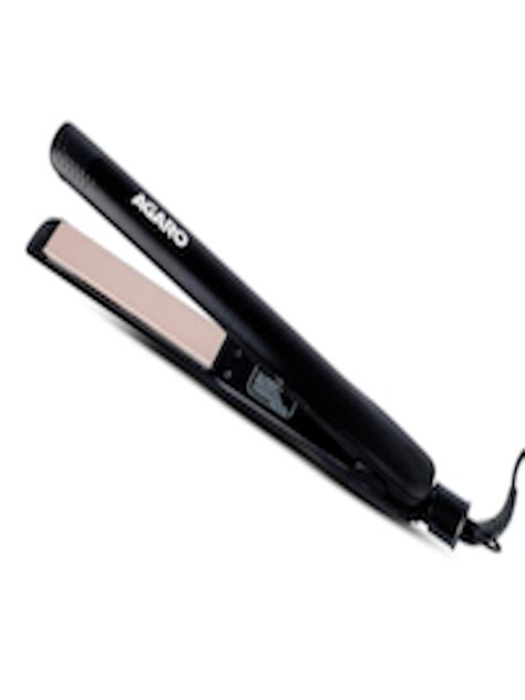 Buy Agaro Hs1907 Hair Straightener With Keratin Infused Ceramic Coated Plates Black