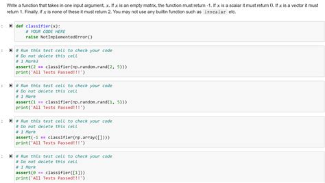 Solved Write A Function That Takes In One Input Argument X