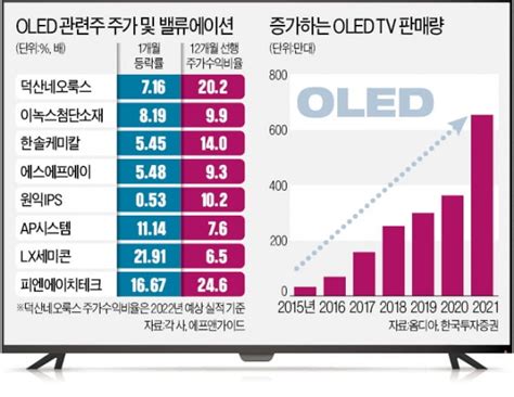 Oled 르네상스 시대…소·부·장 웃는다 한국경제