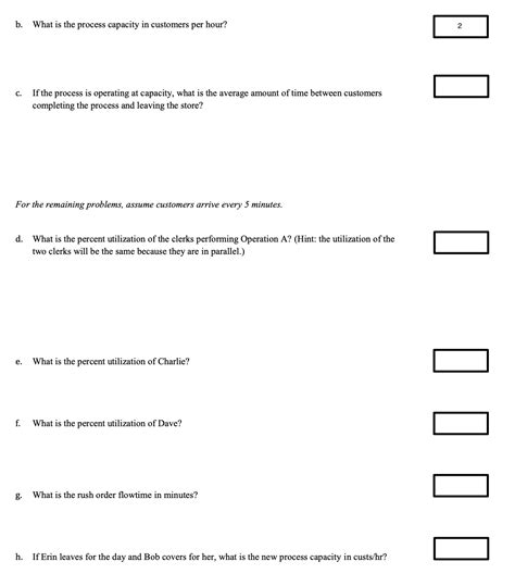 Solved Question 2 Consider The Process For A Store Below