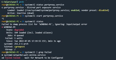 Failed To Start Rvice · Issue 60 · Nullpo Headwsl Distrod