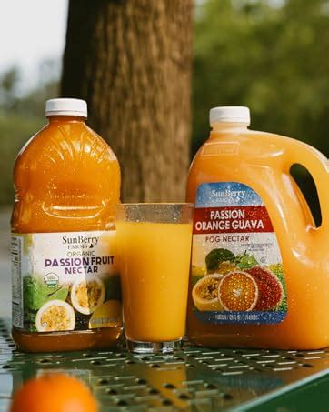 Sunberry Farms Passion Orange Guava Pog Nectar 128 Fl Oz