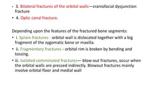 ORBITAL FRACTURES Pptx