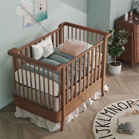 تخت خواب نوزادی آرکا سبک مدرن سرویس خواب بالسا