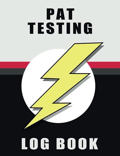 Pat Testing Log Book Pat Test Log Book Pat Testing Record Electrical