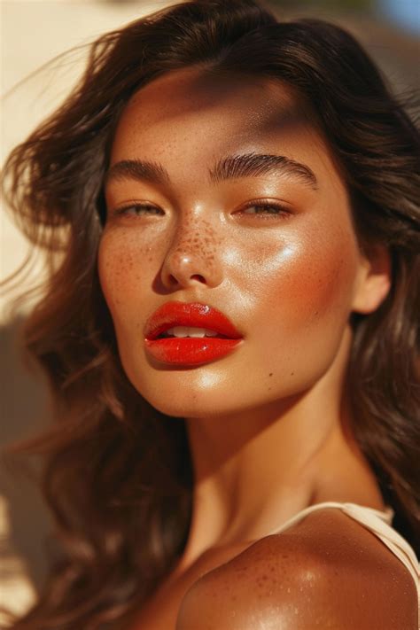 33 Simple Makeup With Red Lipstick Ideas Light And Dark Looks [2025]