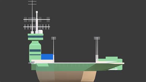 Aircraft Carrier Free 3d Model On