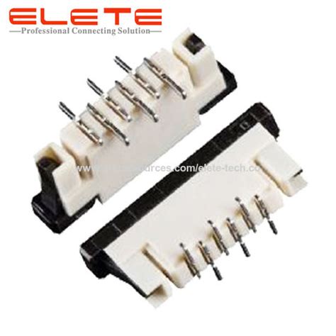 China 0 5mm Zif Fpc Connector Types Of Bottom Contact On Global Sources Fpc Connector Types ZIF