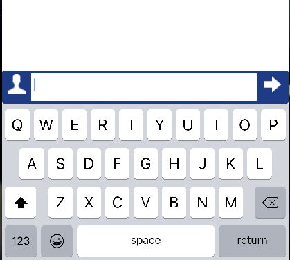 Ios Keyboard Hiding The Growing Uitextview In Autolayout How To Overcome This Stack Overflow