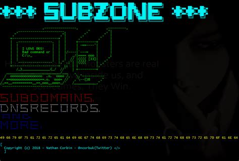 Github Ncorbuk Subzone Subzone Subdomains Dns Records More Python Tutorial