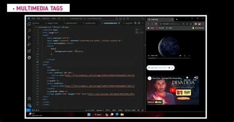 Day 12 Multimedia Tags And Svg Multimedia Tags • Multimedia Tags Like