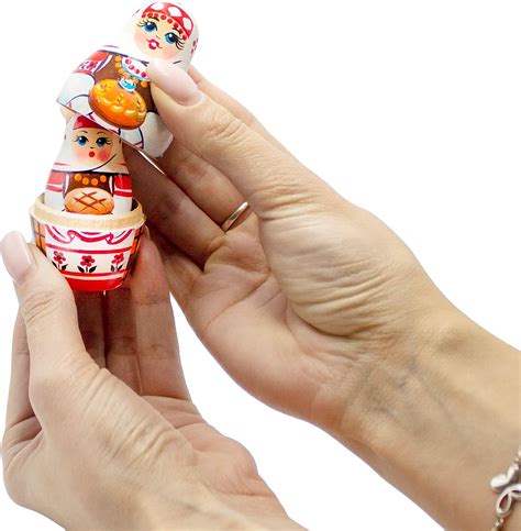 Aevvv Miniature Nesting Dolls Set Of 4 Pcs Micro Ubuy India