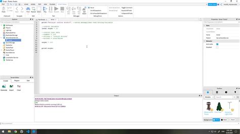 Roblox Studio Tutorial Indonesia Part2 Belajar Dasar Lua Print