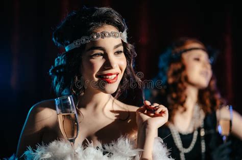 Flapper Girl The Great Gatsby Flapper Mädchen