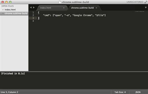 Getting Sublime 3 To Launch Your Html Page In A Browser With A Key
