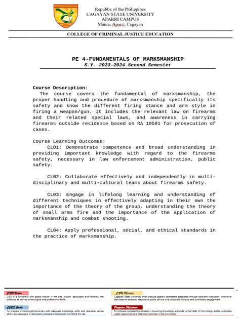 Fundamentals Of Markmanship Pdf