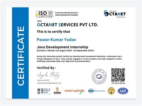 Pawan Kumar Yadav On Linkedin Javainternship Learningjourney Codingexperience Careergrowth