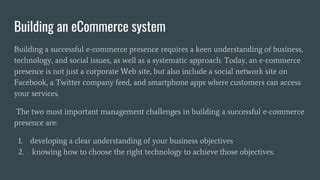 E Commerce International Information Systems Mis Csvtu PPT