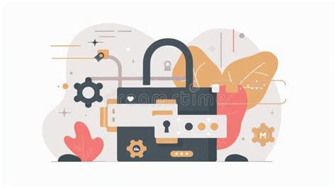 The Image Symbolizes Data Security Protection And Privacy It Shows A Padlock With A Keyhole