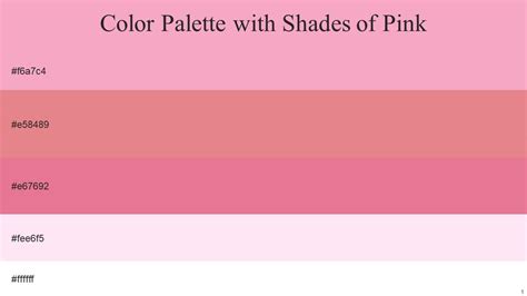Blush Color Codes At Michelle Burgess Blog
