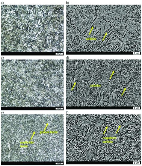 Microstructure Of Ingot No 2 After Quenching And Tempering A At 200