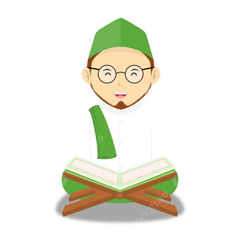 이슬람 독서 꾸란 벡터 이슬람 만화 이슬람 독서 꾸란 이슬람 독서 알 꾸란 Png 일러스트 및 벡터 에 대한 무료 다운로드 Pngtree