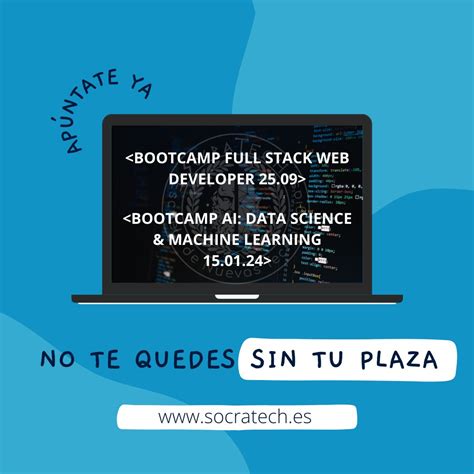 Socratech On Linkedin Tech Desarrolladores Programación Ia Datascience Machinelearning