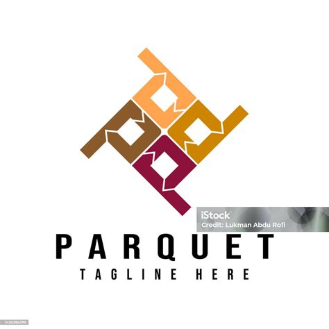 쪽모이 세공 벡터 일러스트 레이 션 디자인 영리한 창조적 인 편지 표시 가구에 대한 스톡 벡터 아트 및 기타 이미지 가구 갈색 개선 Istock