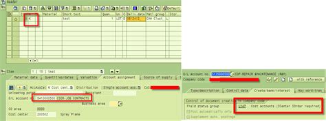 Account Assignment In Purchase Requistion Order Sap Community