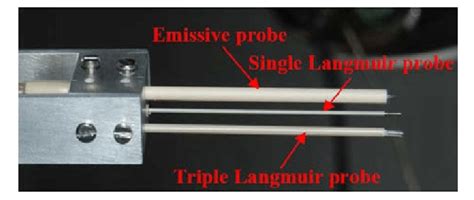 Single And Triple Langmuir Probe As Well As An Emissive Probe Installed