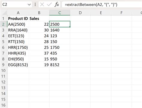 Vba How To Extract Text Between Two Characters