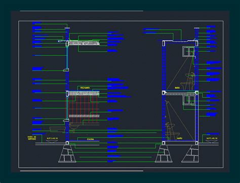 Ribbed Slab Constructive Section In Dwg 195 43 Kb Cad Library