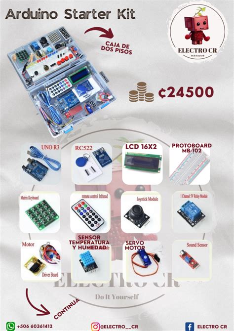 Arduino Starter Kit Electro Cr