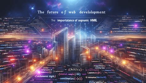 The Future Of Web Development The Importance Of Semantic Html Web Crafting Code