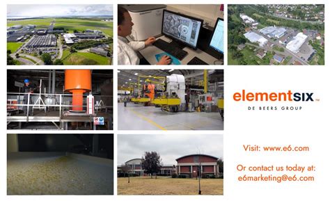 Supplier Elementsix Diamond Innovation Materialsscience