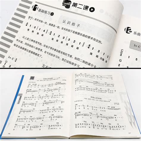 时老师12小时学会电子琴教材成人钢琴电子琴入门教材电子琴教程曲谱自学教程初学入门零基础书籍教材123 虎窝淘
