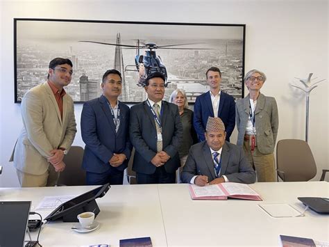 Acceptance Ceremony Of New H125 Manish Jung Joshi