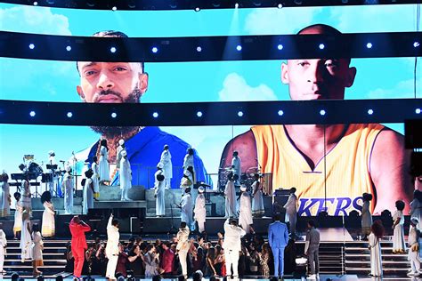 Meek Mill And More Pay Tribute To Nipsey Hussle At Grammys Watch Xxl