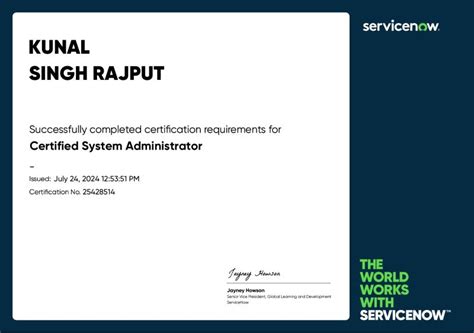 Kunal Singh Rajput On Linkedin Servicenow Systemadministrator Professionalgrowth Efficiency