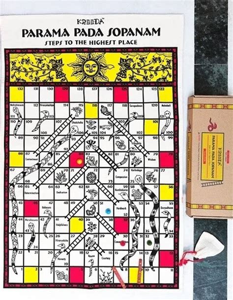 Kreeda Paramapadam Sopanam Party And Fun Games Board Game Paramapadam Sopanam Shop For Kreeda