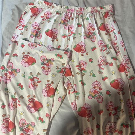 These Are Strawberry Shortcake Pajamas They Are Depop