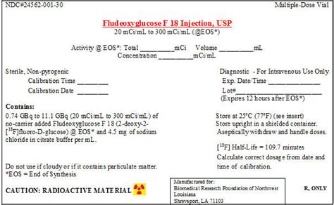 Fludeoxyglucose F18 Fludeoxyglucose F 18 Injection Solution