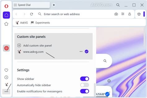 Tip Open Websites In Sidebar Or Side Panel In Opera Browser AskVG