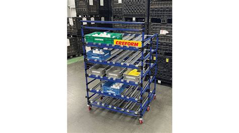 Versatile Flow Rack Material Handling And Logistics