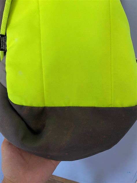 Hawk Backpack Neon Greengray Mens Fashion Bags Backpacks On Carousell
